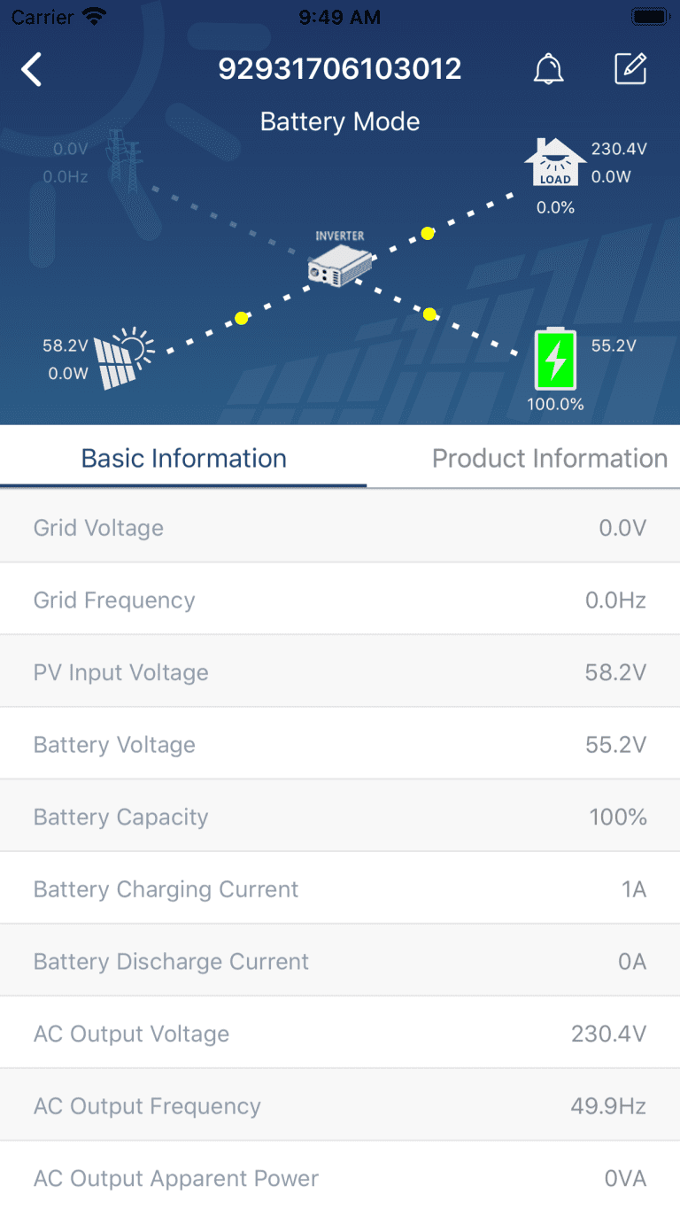 Solar Power Inverter Monitoring Szoftver PC/Mobile - EASUN POWER ...